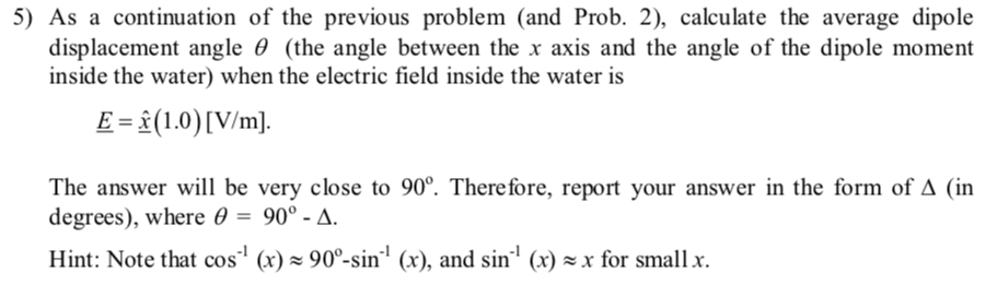Please help me solve Problem 5:The previous problems | Chegg.com