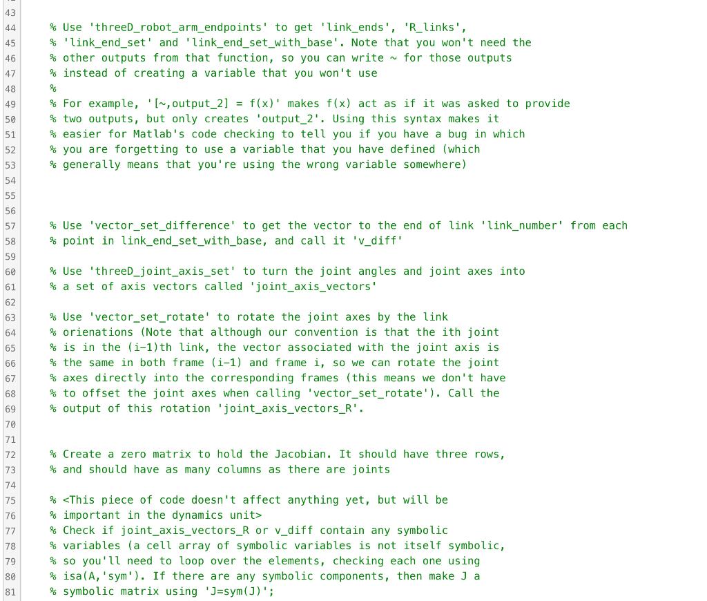 Solved Use the vector and rotation functions you created | Chegg.com