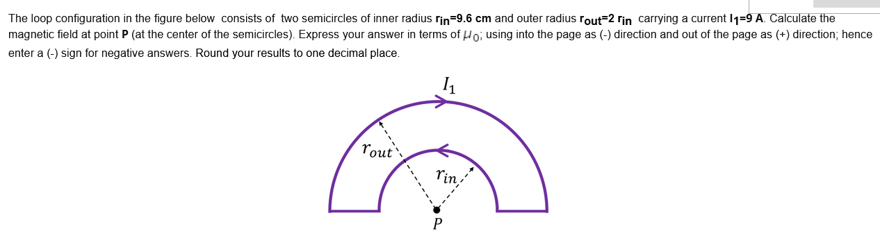 Solved The loop configuration in the figure below consists | Chegg.com