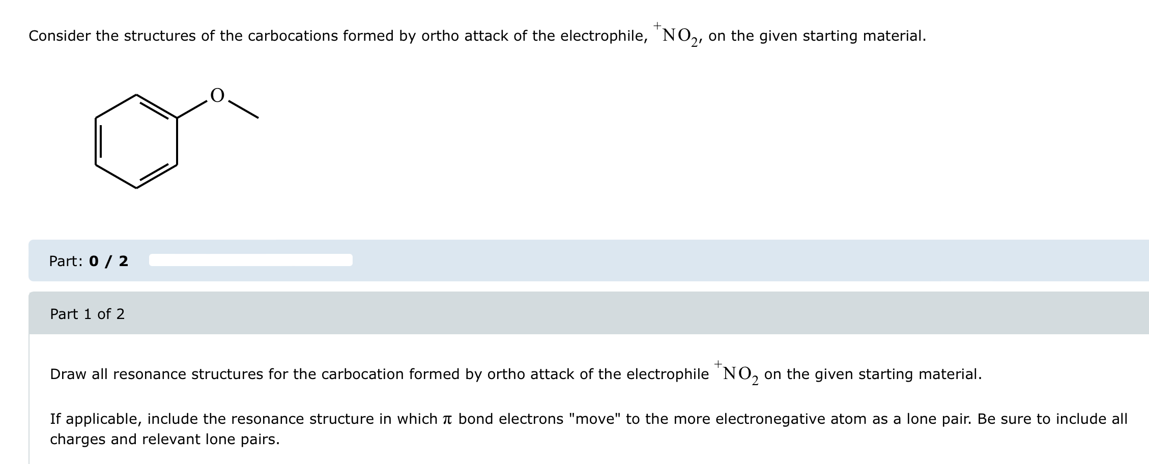 Solved Consider the structures of the carbocations formed by | Chegg.com