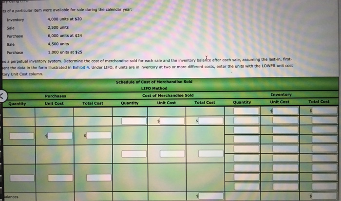 Solved The following units of a particular item were | Chegg.com