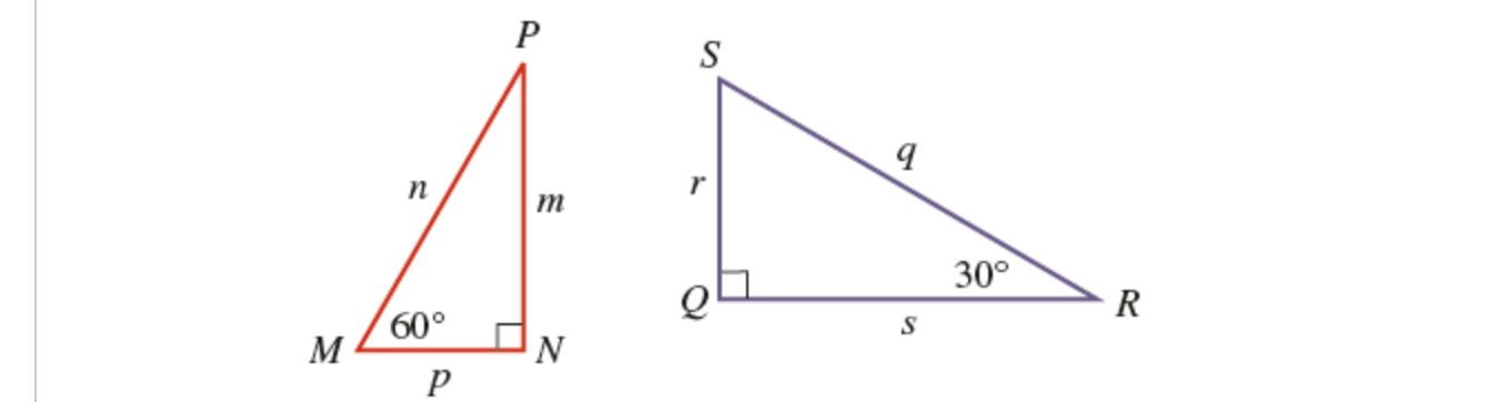 Solved Determine if the triangles are similar.Yes, the | Chegg.com
