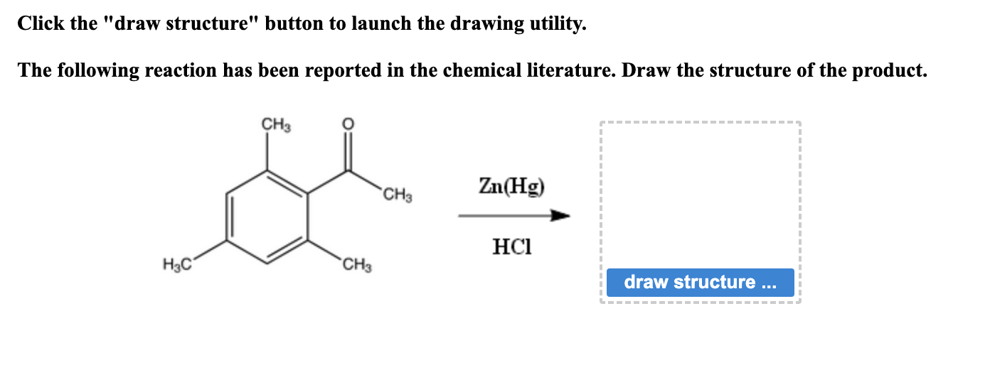 Solved Click the "draw structure" button to launch the | Chegg.com