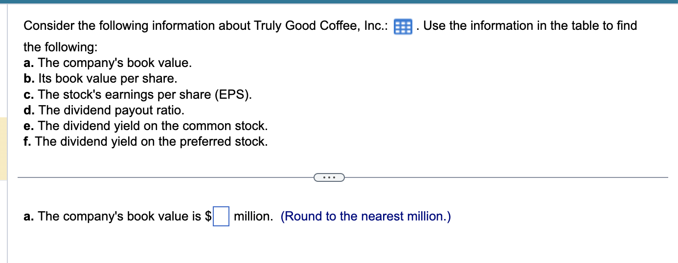 Solved PLEASE ANSWER questions C TO F!! The equation for C | Chegg.com