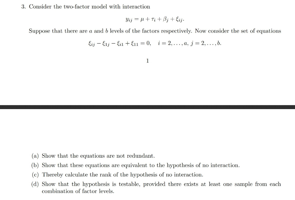 Solved 3. Consider the two-factor model | Chegg.com