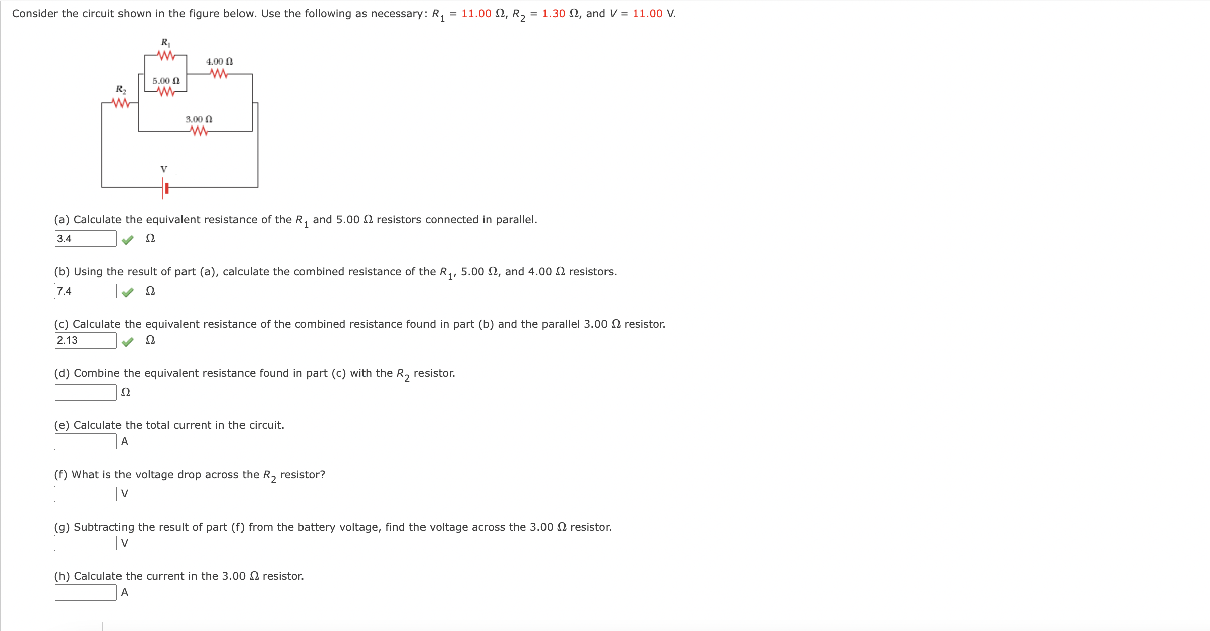 Solved ider the circuit shown in the figure below. Use the | Chegg.com