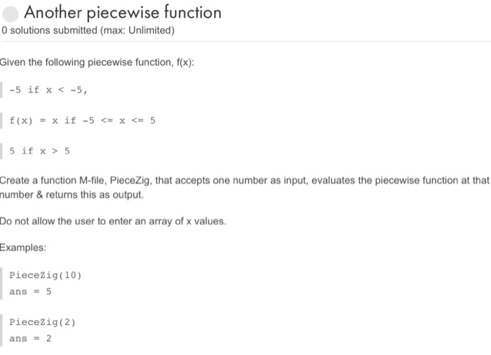 Solved Another piecewise function 0 solutions submitted | Chegg.com