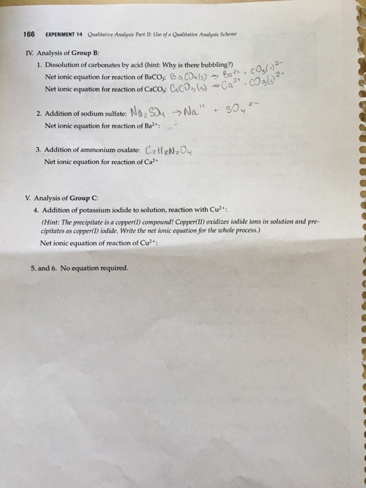 Solved LAB SECTION DATE ENERCISE 14 Pre-Laboratory | Chegg.com