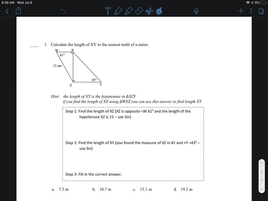 Solved 9:30 AM Wed Jul 8 43%