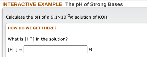 Solved Calculate the pH of a 9.1×10−3M solution of KOH. HOW | Chegg.com