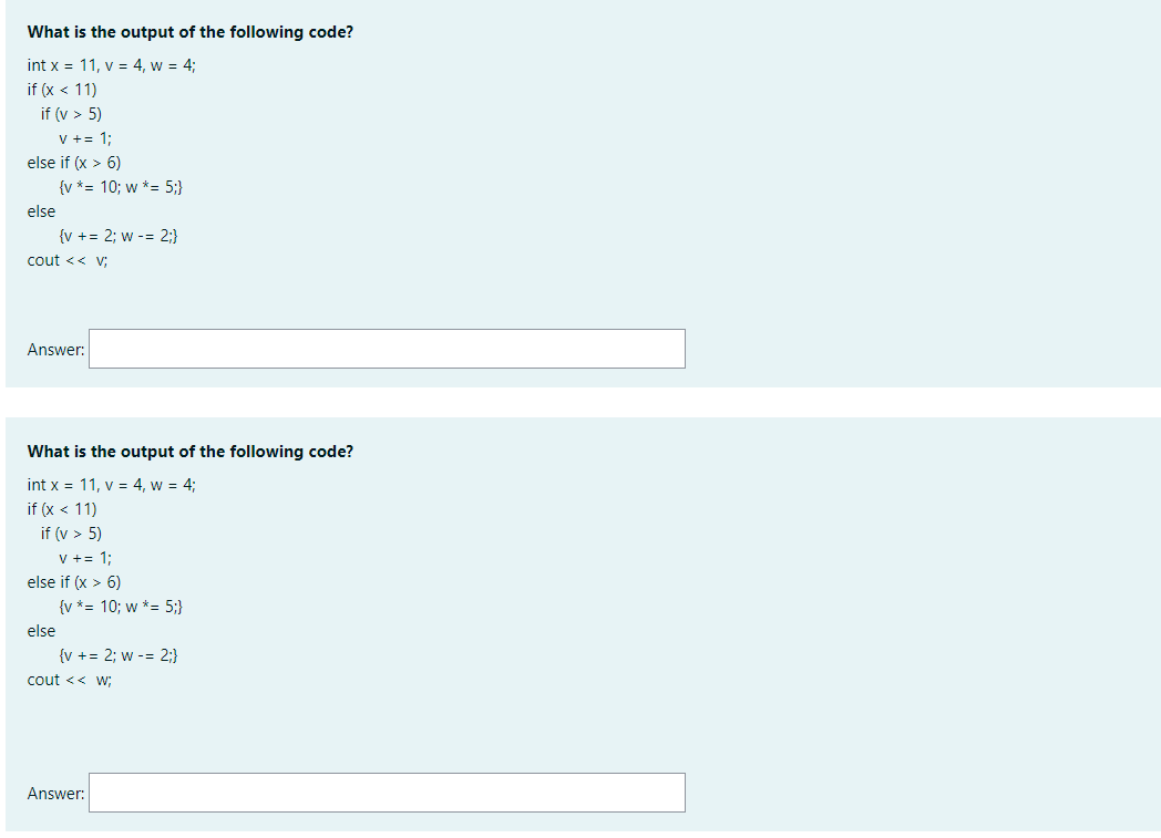 Solved What is the output of the following code? int rounds | Chegg.com