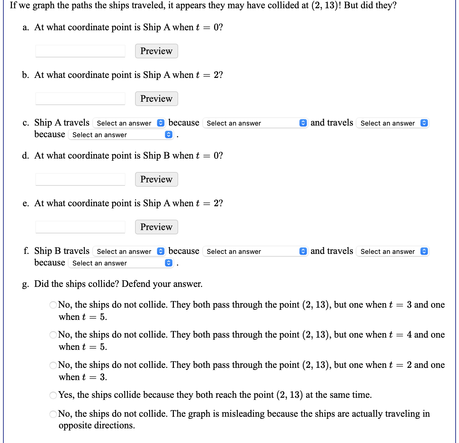 One question, multiple parts… Please answer all parts | Chegg.com