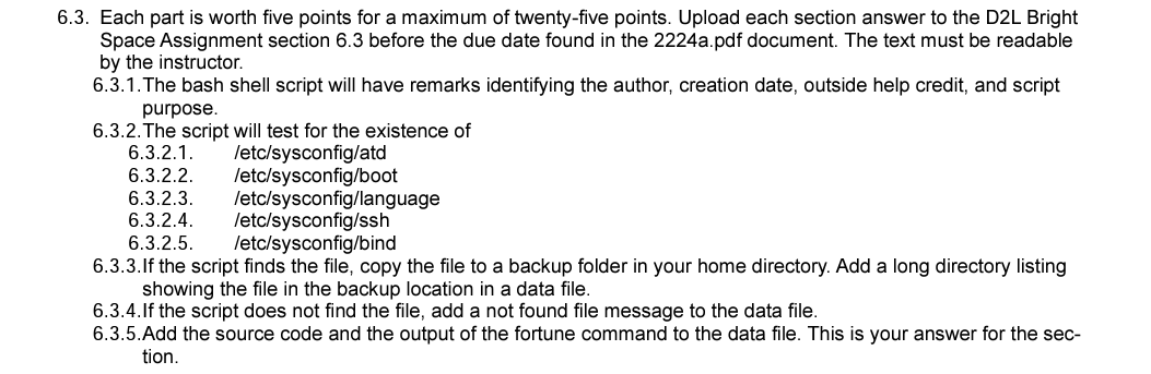 Solved 1. Each part is worth five points for a maximum of | Chegg.com