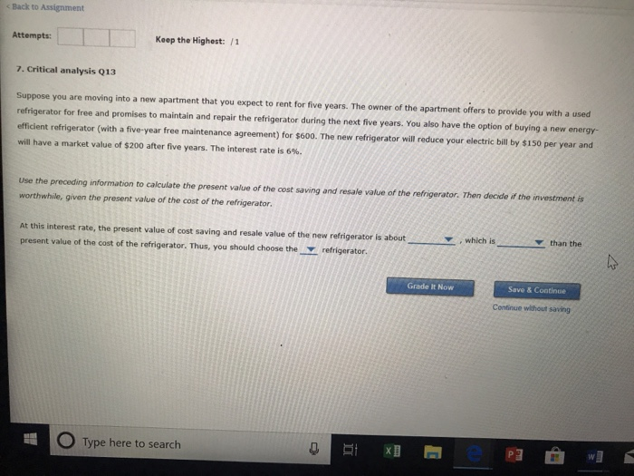 Solved c Back to Assignment Keep the Highest:1 Attempts 7. | Chegg.com Solved c Back to Assignment Keep the Highest:1 Attempts 7. | Chegg.com