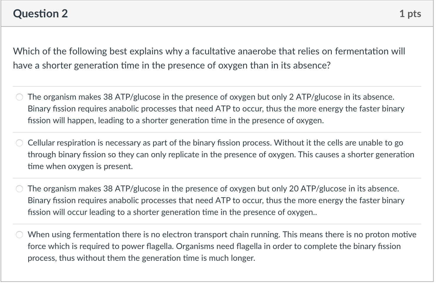 Solved Which of the following best explains why a | Chegg.com