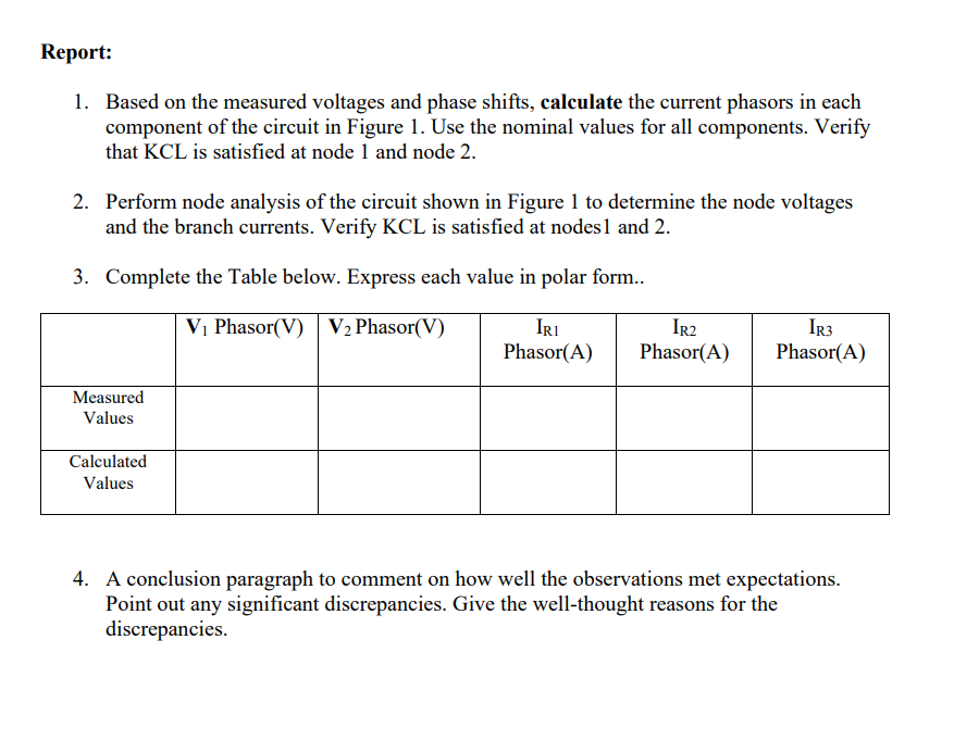 1. Build the circuit shown in Figure 3 on the | Chegg.com