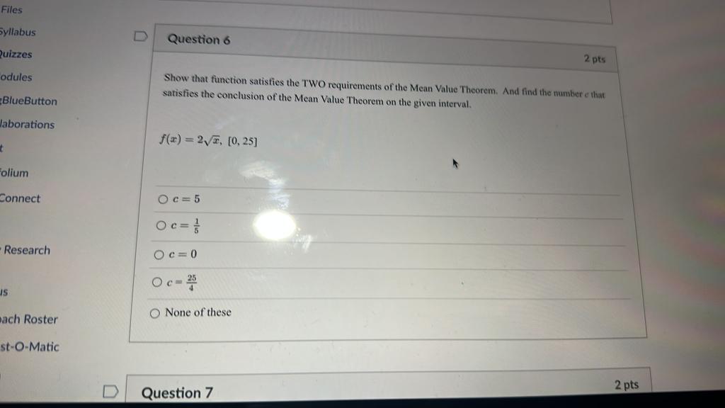 Solved Files Syllabus Question 6 Show that function | Chegg.com