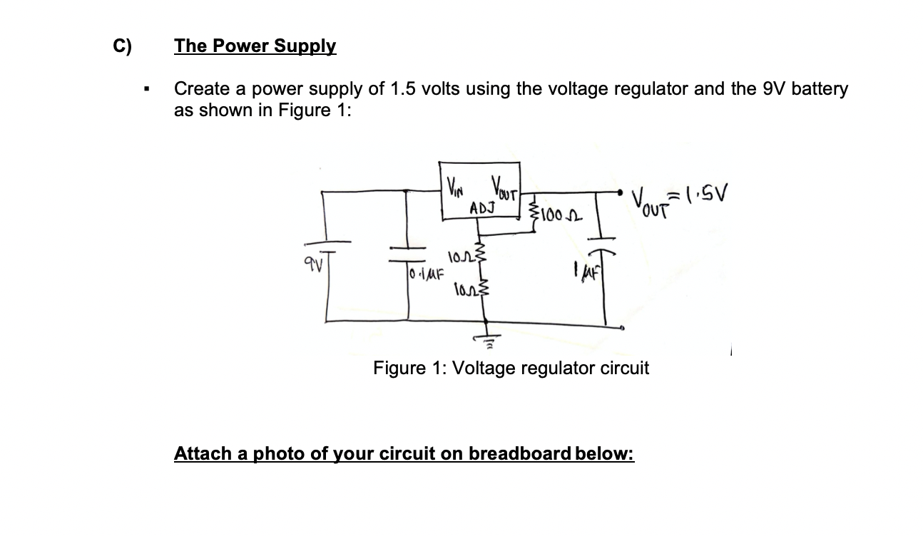 Solved Any help with bread board circuit design would be | Chegg.com