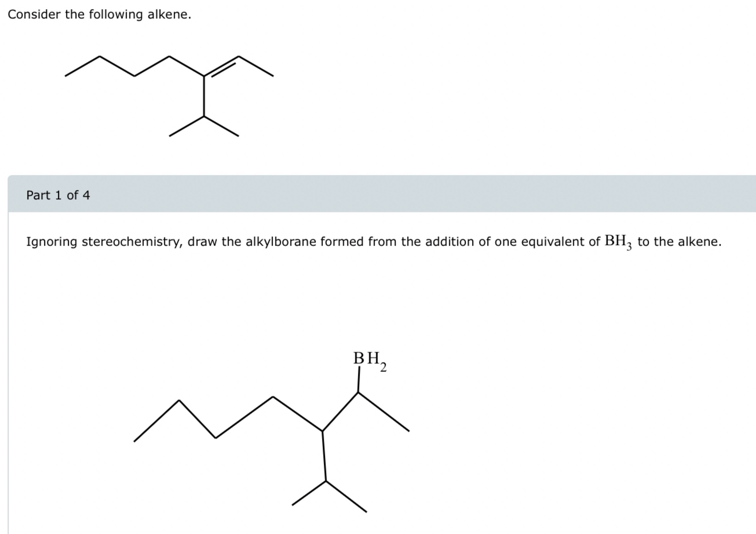 Solved Consider the following alkene.(In image attached)Part | Chegg.com