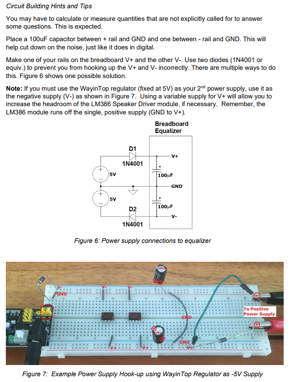 Solved EET 222 Lab Equalizer Project Introduction | Chegg.com