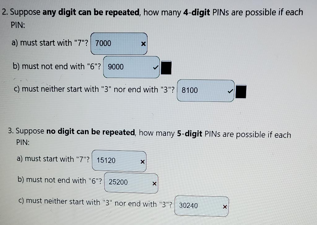 Solved can i get help please A four or five-digit PIN is to | Chegg.com
