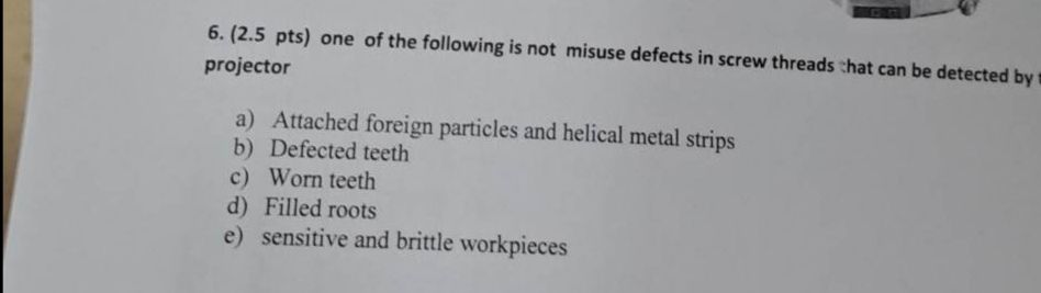 Solved 6. (2.5 pts) one of the following is not misuse | Chegg.com