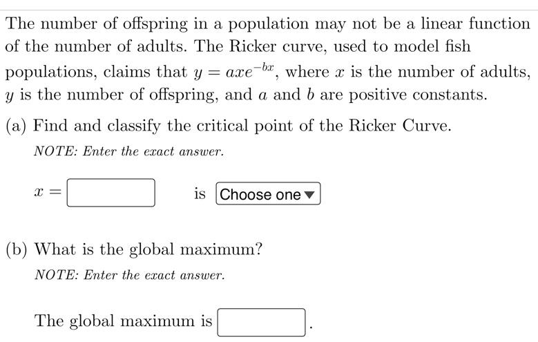 Solved The number of offspring in a population may not be a | Chegg.com