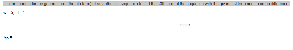 Solved Use the formula for the general term (the nth term) | Chegg.com