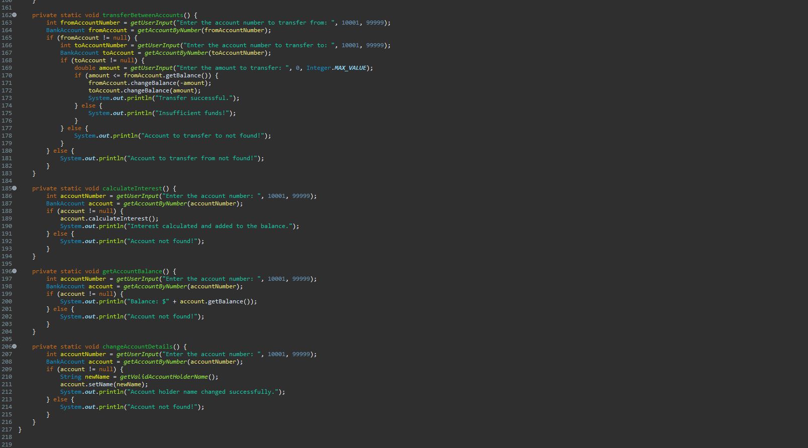 BankAcc >#src >≡ JRE System Library [JavaSE-15] | Chegg.com