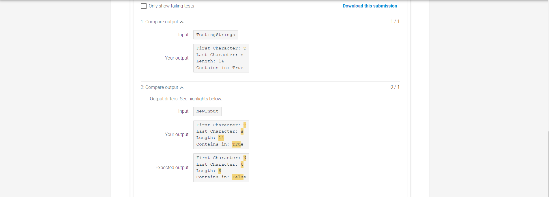 Solved 4.7 zylab: Using String Methods Use a variety of | Chegg.com