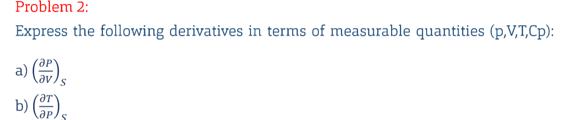 Solved Express the following derivatives in terms of | Chegg.com