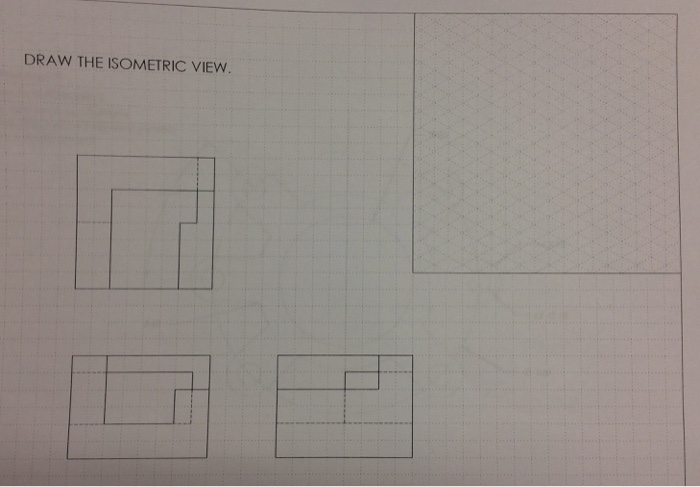 Solved DRAW THE ISOMETRIC VIEW. | Chegg.com