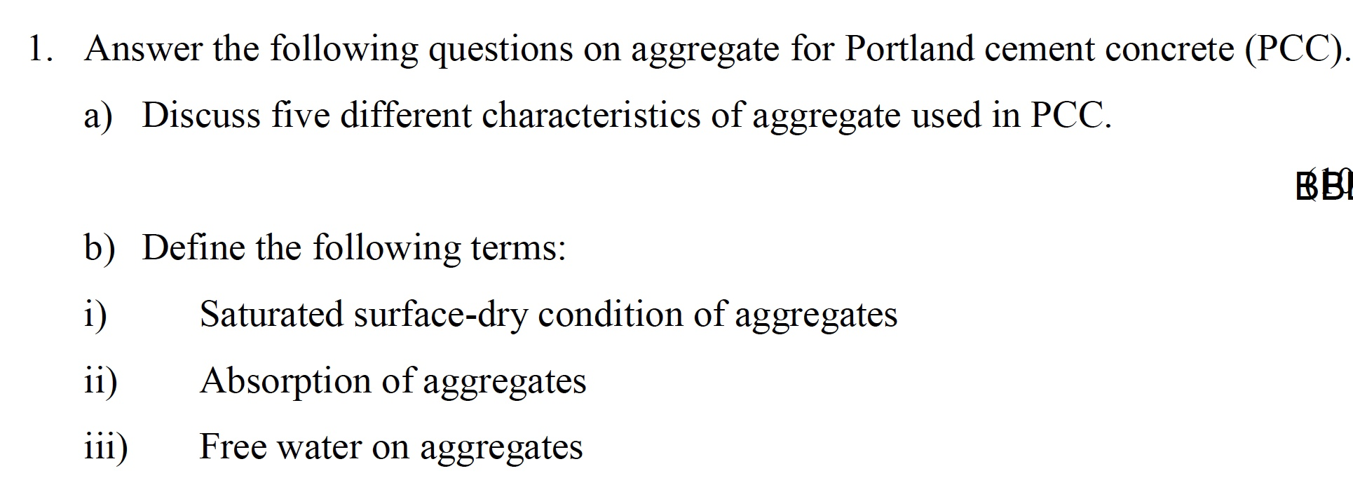 Solved 1. Answer the following questions on aggregate for | Chegg.com
