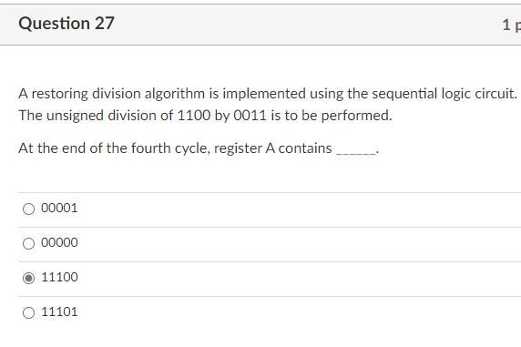 Solved Hello, the question is all about Computer Arithmetic | Chegg.com