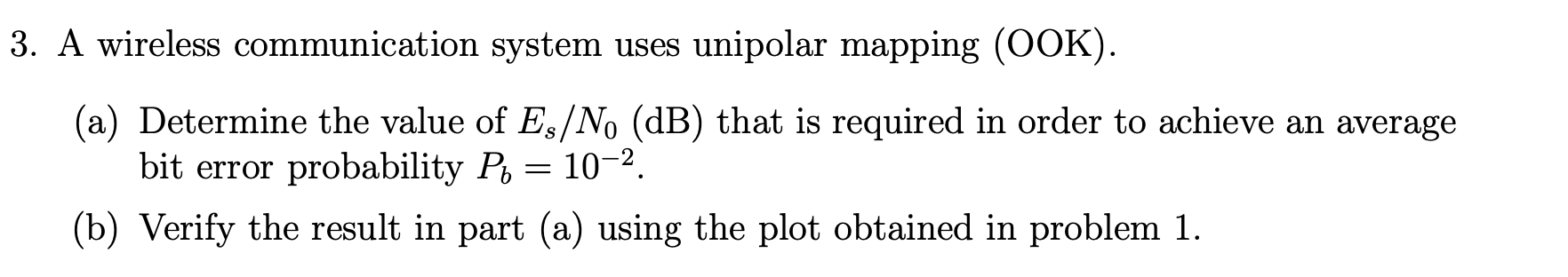 Solved The Gaussian Q Function As Mentioned In Class The