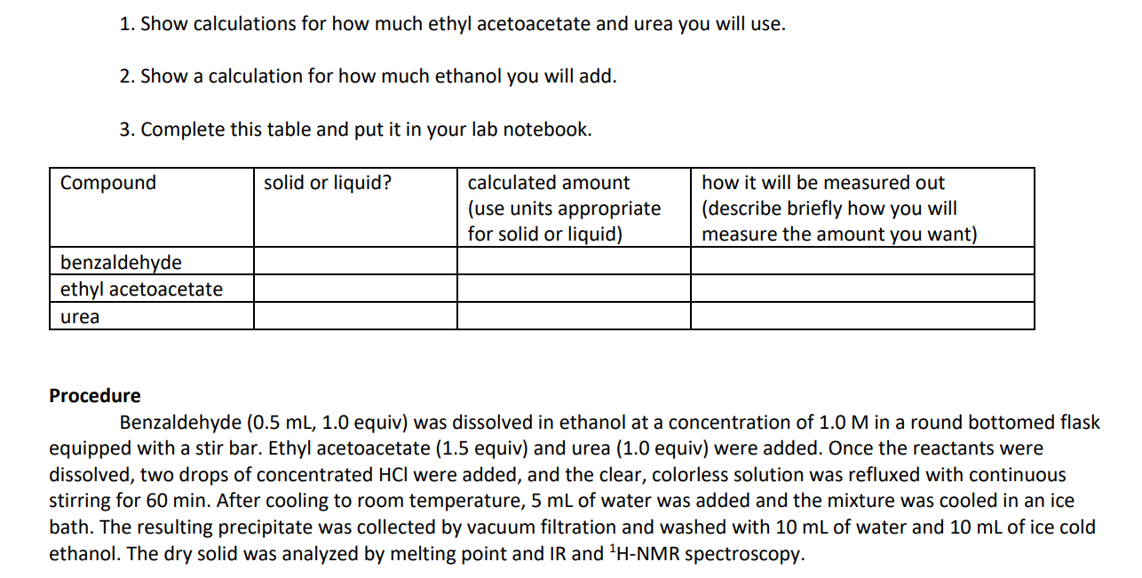 Please answer number 1, 2, and 3rd column of the | Chegg.com