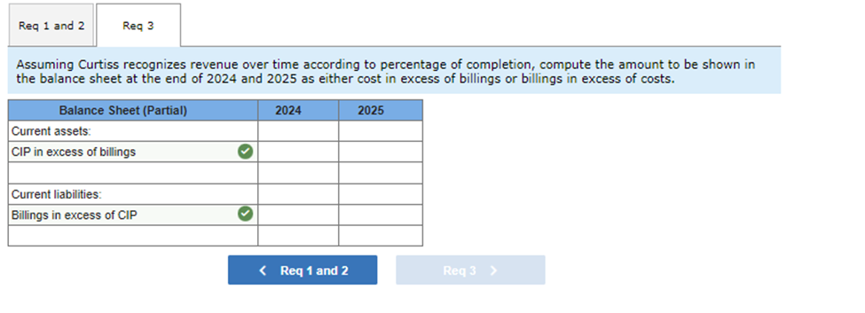 Solved Problem 6-12 (Algo) Long-term contract; revenue | Chegg.com