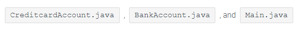 Solved In Java Please The Code Should Be In Three 