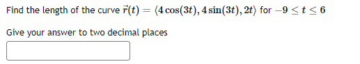 Solved Find the speed of the curve rˉ(t)= 5t2+7,6t−4,t3+5t | Chegg.com