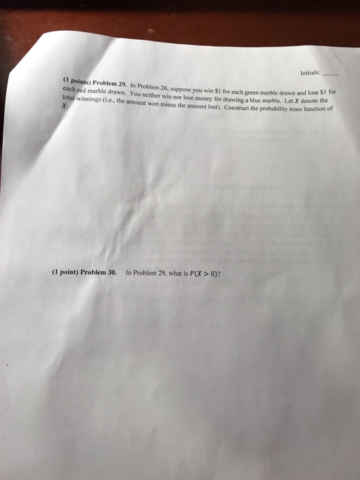Solved (2 points) Problem 26. Suppose a jar contains two red | Chegg.com