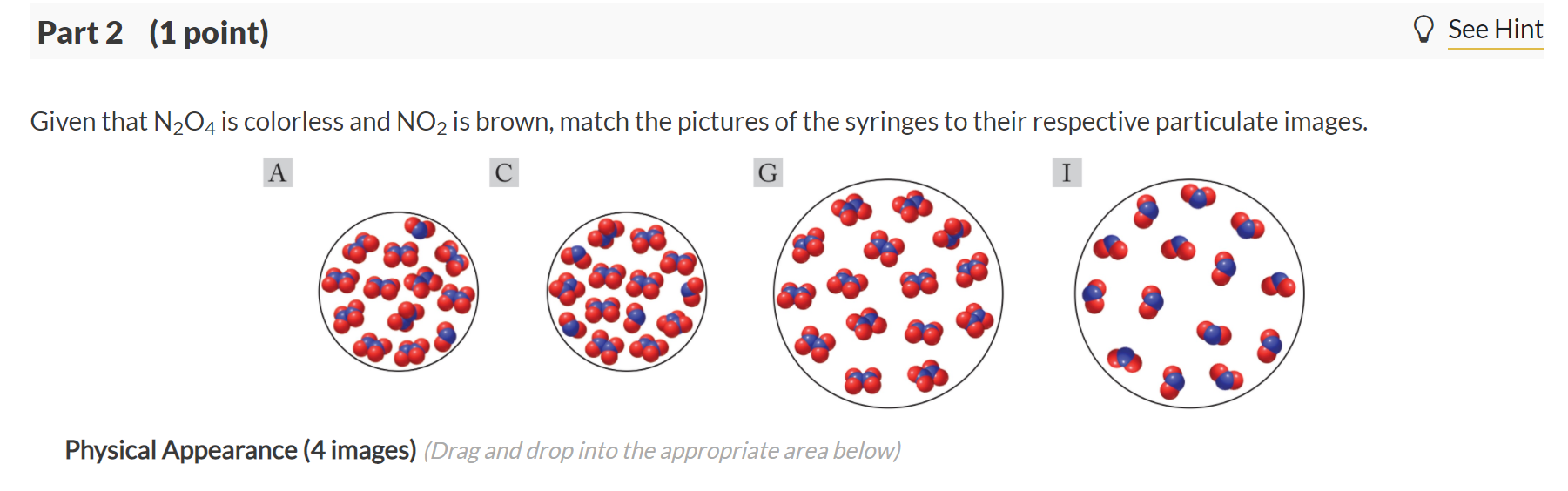 Solved The particle view [E] shown at the center of the | Chegg.com
