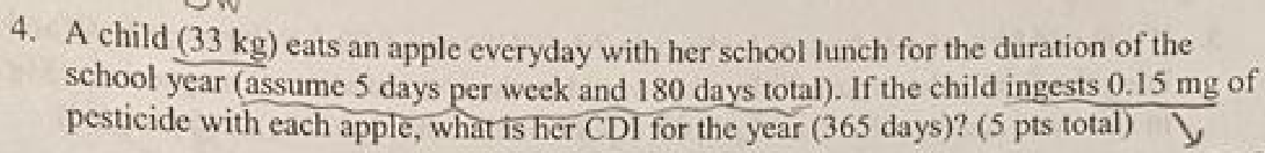 Solved a) what is the CDI equation? -- 1 point b) what is | Chegg.com