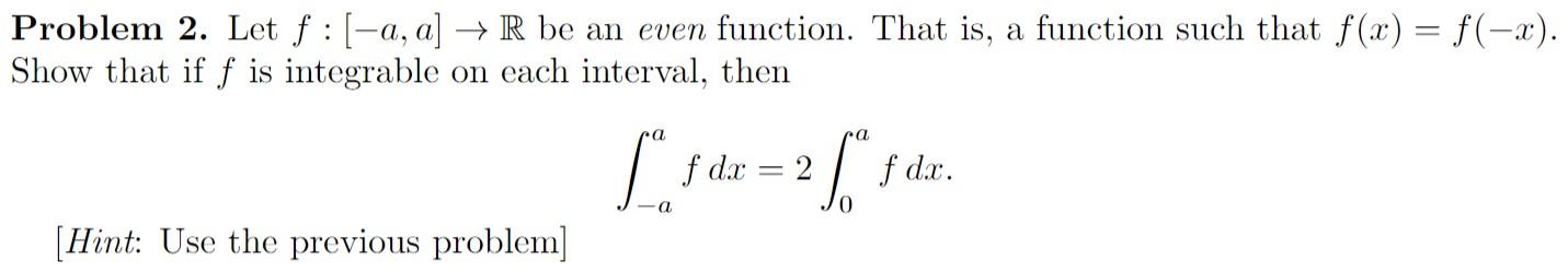 Solved Please prove problem 3, do not prove problem two "I | Chegg.com
