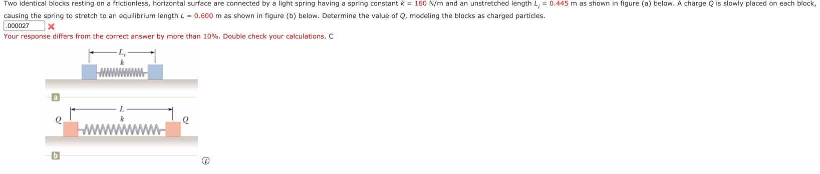 Solved Two identical blocks resting on a frictionless, | Chegg.com