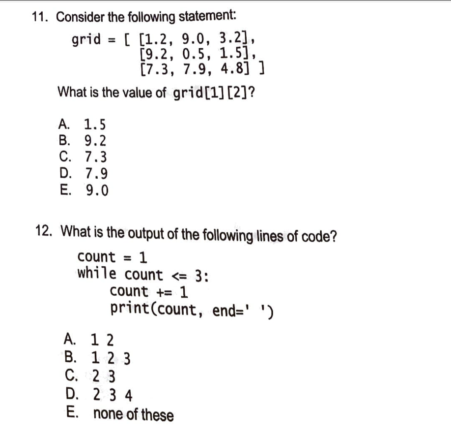 Solved 9. Assume that you have a class called Ingredient for | Chegg.com