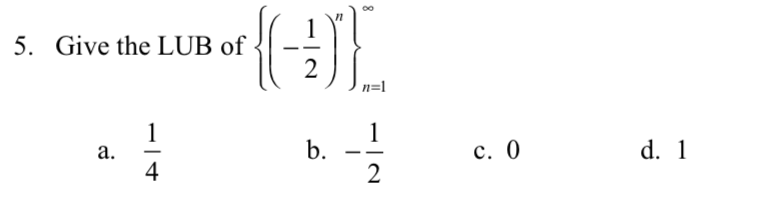 Solved LUB- least upper bound GLB- Greatest lower bound | Chegg.com