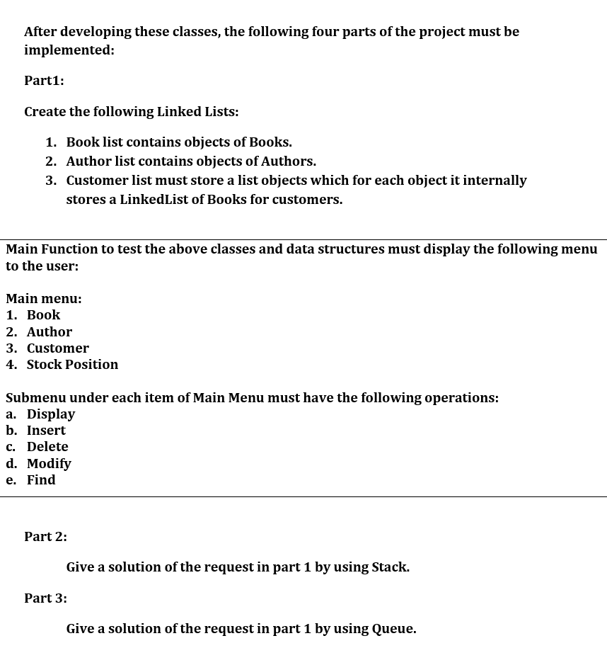 Solved Implement a C++ program for Book-Shop company that | Chegg.com