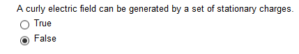 Solved A curly electric field can be generated by a set of | Chegg.com