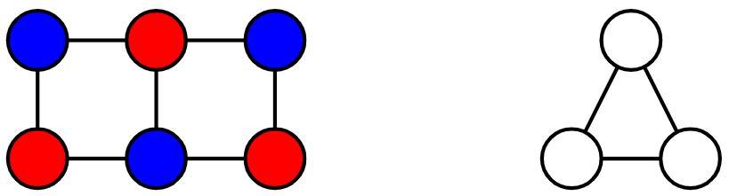 Solved A graph is two-colorable if the vertices can each be | Chegg.com