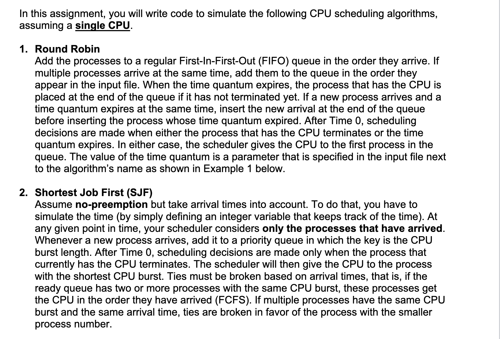 Solved 3. Priority Scheduling without Preemption | Chegg.com